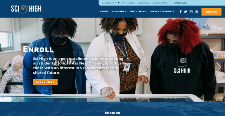 Top 15 Examples of Best School Website Designs - KrishaWeb