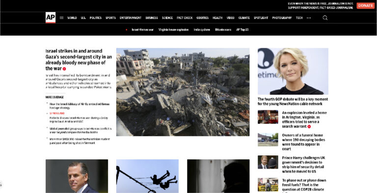 Top 10 Best News Website Designs [Inspiring Examples of 2024]