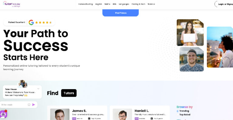 9 Best Tutoring Website Designs to Check out in 2024