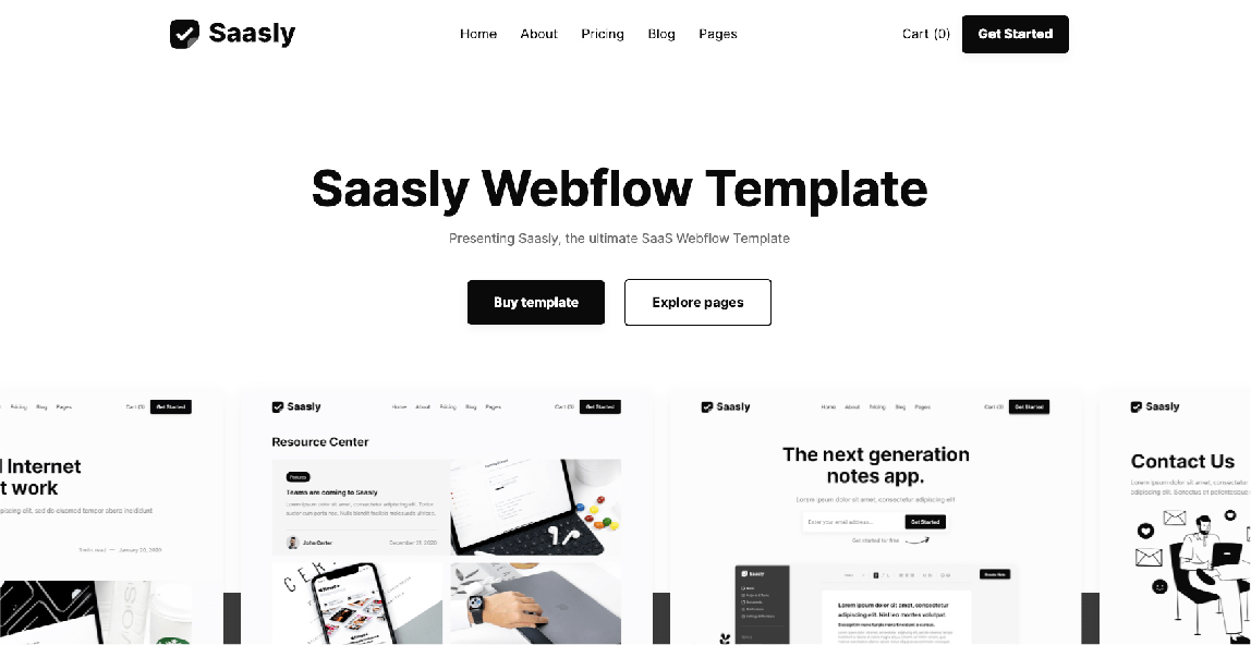Top 28 Webflow Templates to Design Your Website in 2024