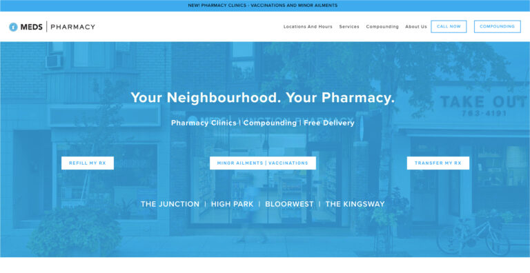 Best Pharmacy Website Designs for 2025 Inspiration
