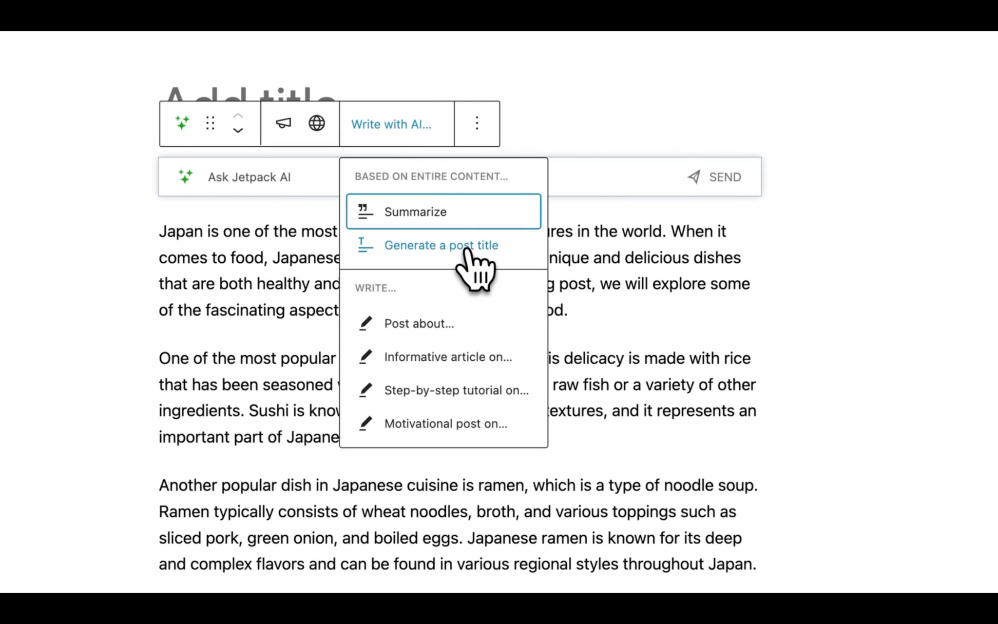 Jetpack AI Assistant: How to Use It Inside Your WordPress?